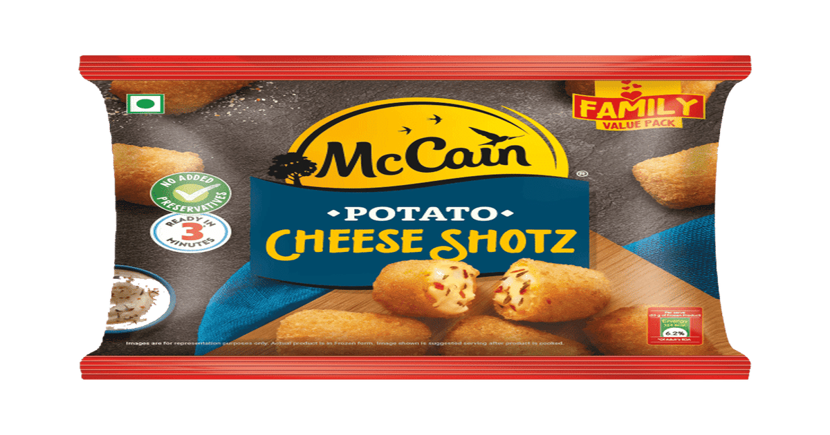 Buy Mccain Potato Cheese Shotz Online (400 g) At Best Price