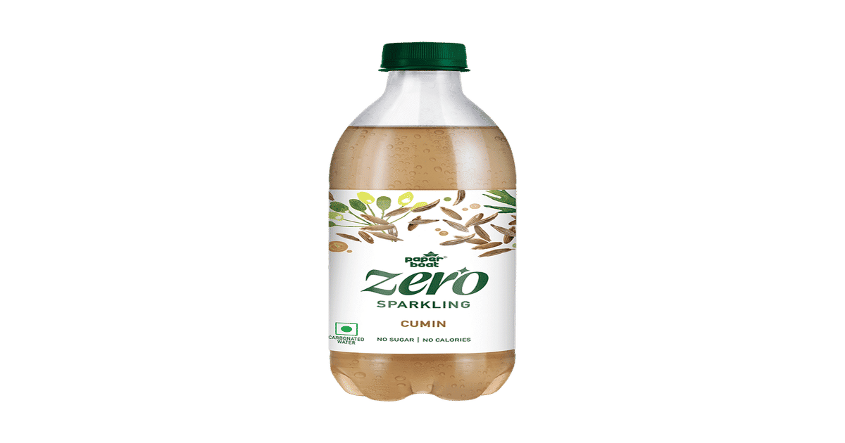 Buy Paper Boat Zero Sugar Cumin Sparkling Water, Sugar Free Jeera Drink ...
