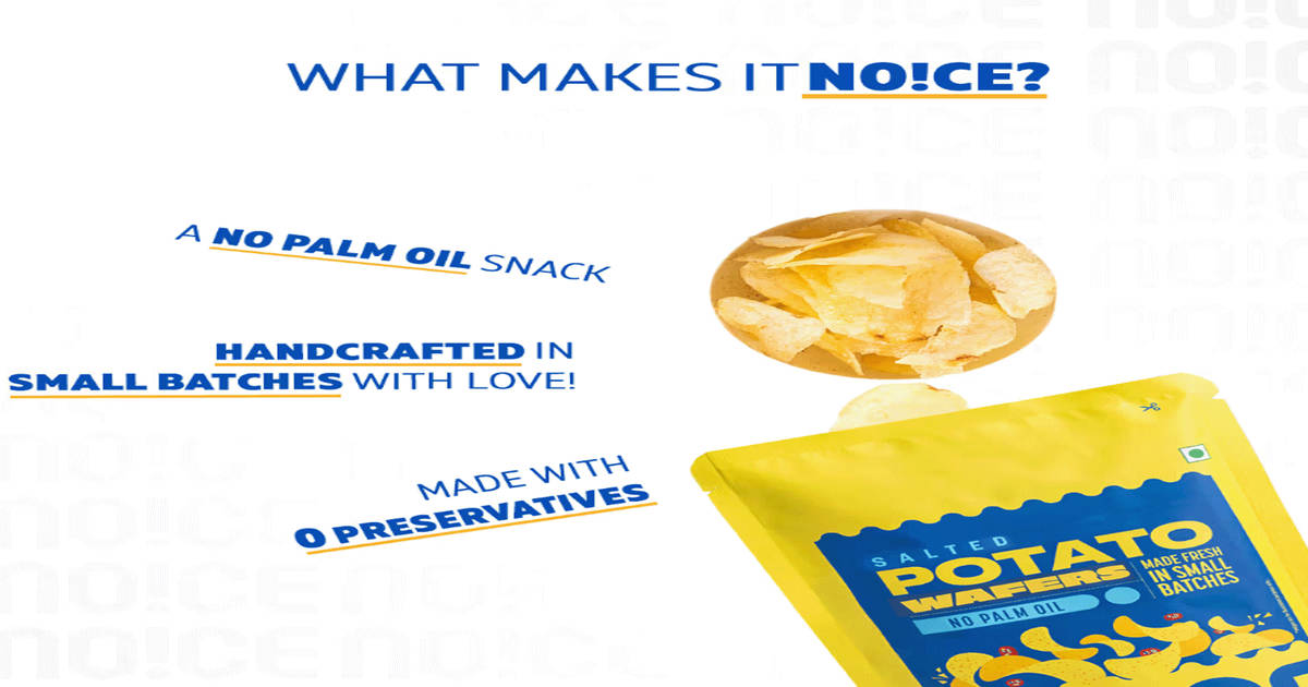 Buy NOICE Salted Potato Wafers (Homestyle Chips Snacks) Online () At ...
