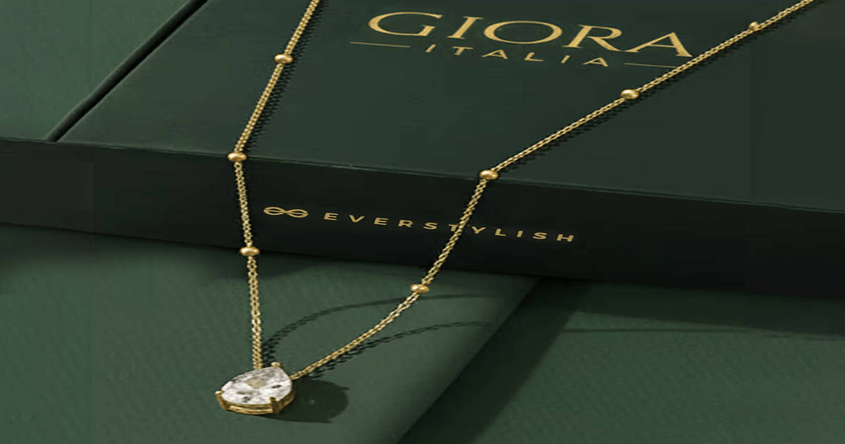 Buy GIORA ITALIA 18Kt Gold Plated Classic Drop – Anti-Tarnish Stainless ...
