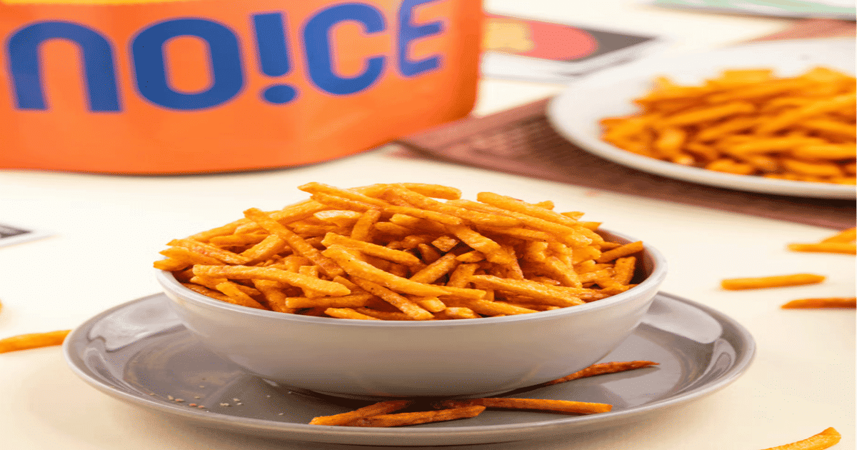 Buy NOICE Aloo ke lacche (Potato sticks) (No Palm Oil Namkeen & Snacks ...