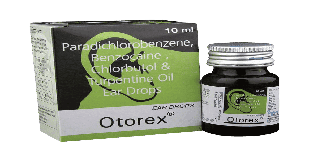 Buy Otorex Ear Drops | For Ear Pain & Wax Removal | Benzocaine ...