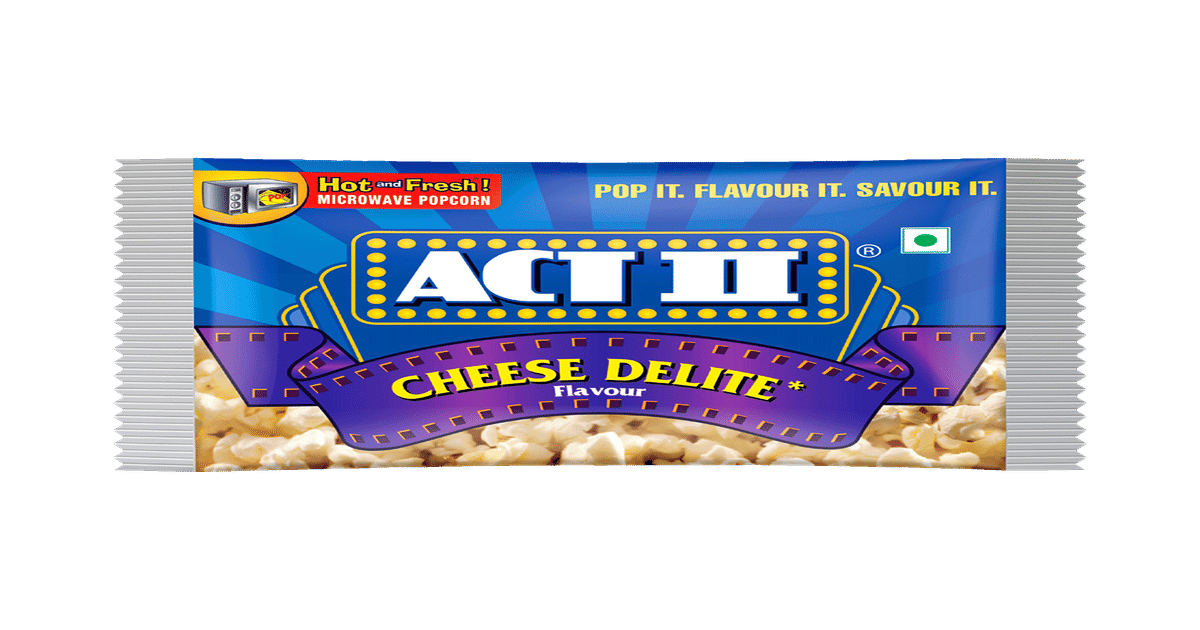 Buy ACT II Microwave Cheese Delite Popcorn| Ready in Minutes Online ...