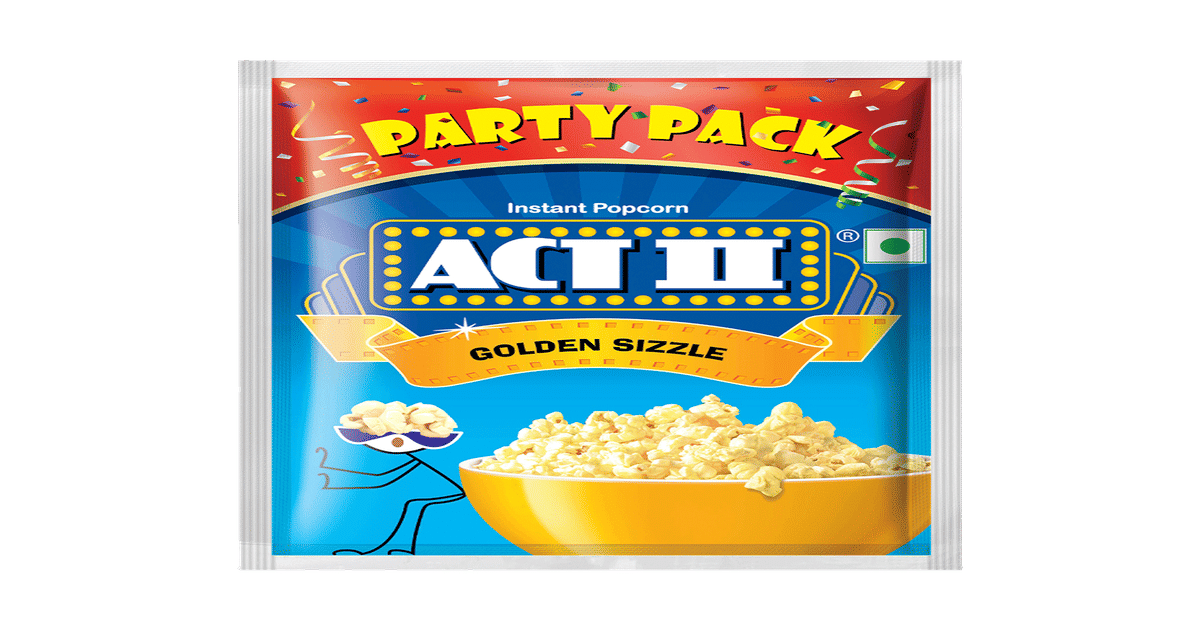 Buy ACT II Instant Golden Sizzle Popcorn Party Pack |Ready in 3 Minutes ...