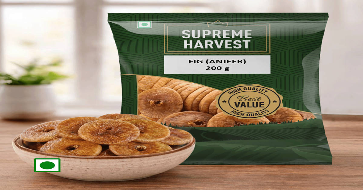 Buy Supreme Harvest Fig (Anjeer) Online (200 g) At Best Price