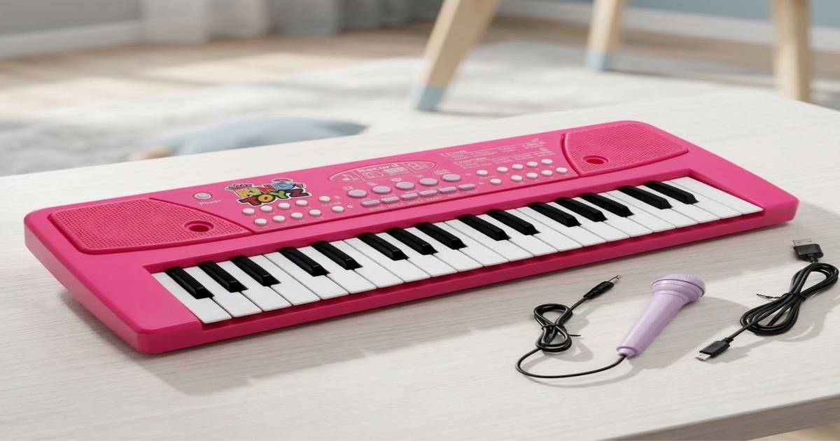Buy KING TOYZ 37 Keys Electronic Piano, Educational & Fun Keyboard for ...