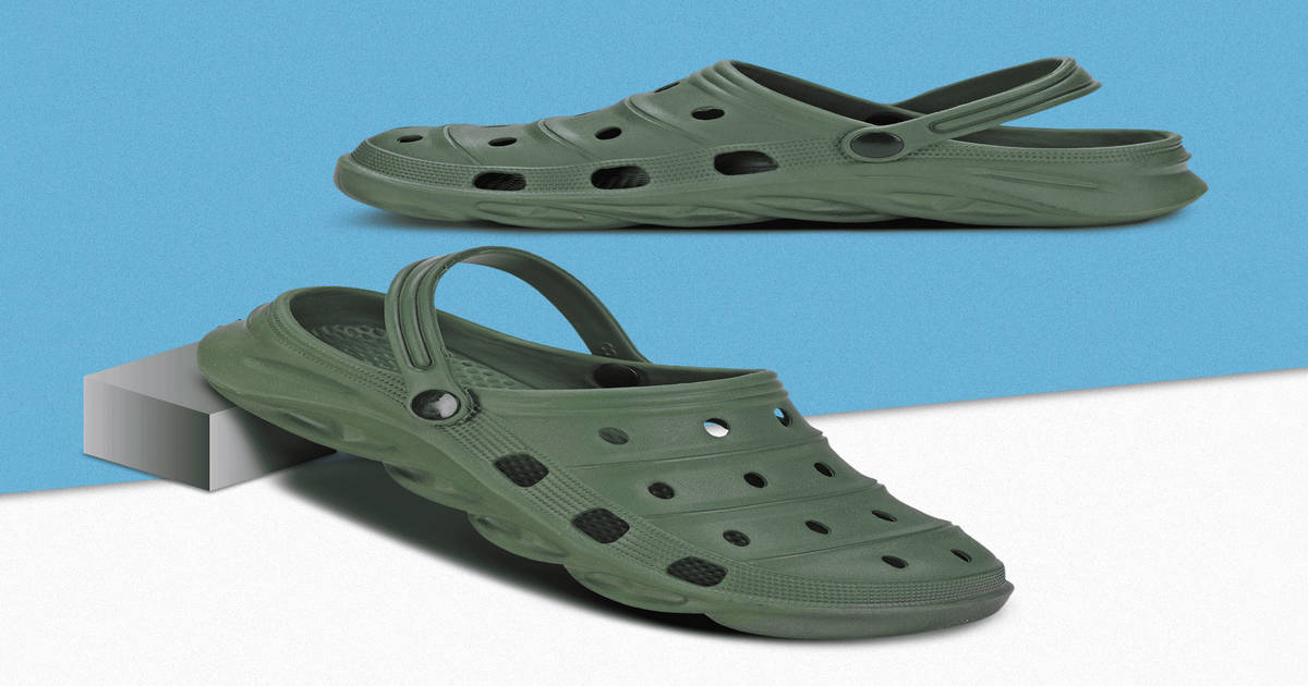 Buy Paragon Men's Eva Clogs- Olive, 6 UK Online (6 UK) At Best Price