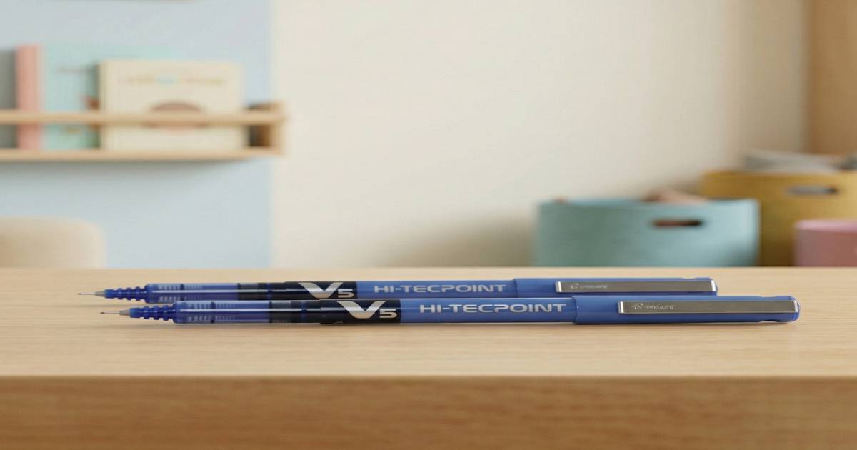 Buy Pilot V5 Roller Pen (Blue Ink, Set of 2) Online (2 pieces) At Best ...