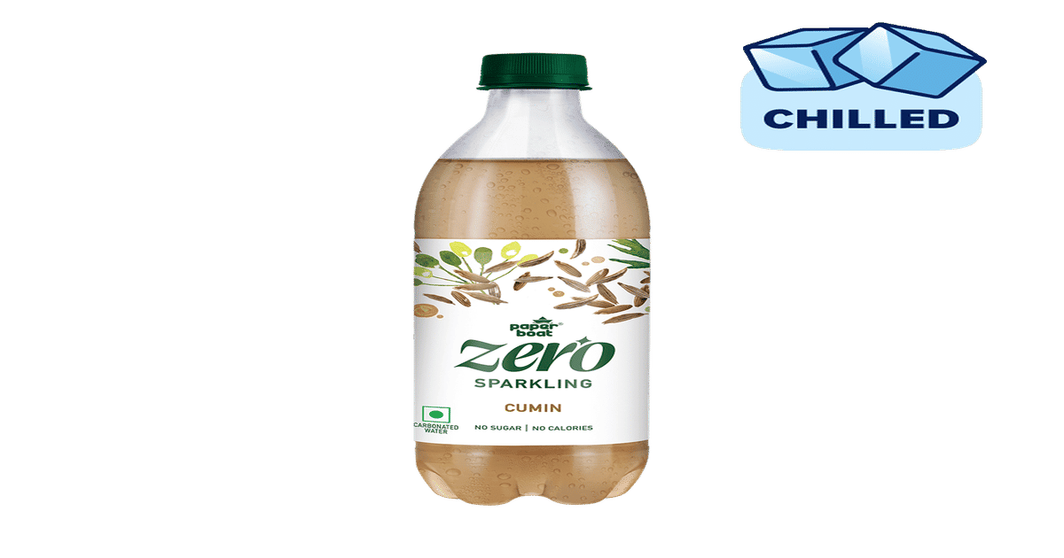 Buy Paper Boat Zero Sugar Cumin Sparkling Water, Diet Soda, Sugar Free ...