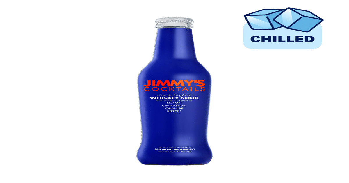 Buy Jimmy's Whiskey Sour Cocktail Mixer Online (250 ml) At Best Price