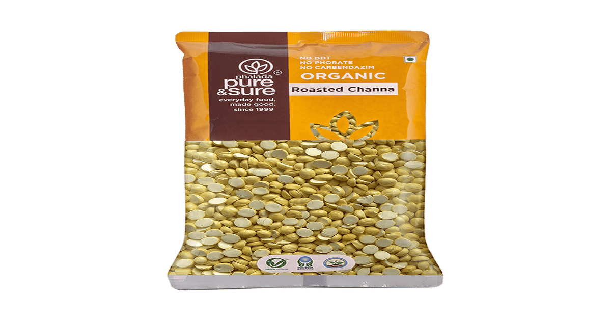 Buy Phalada Pure & Sure Organic Roasted Channa Online (500 g) At Best Price