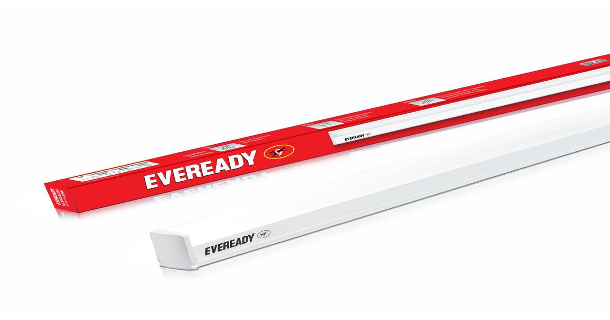 Buy Eveready Ultraslim 10W LED Batten, Cool Day Light (6500K), Stylish ...