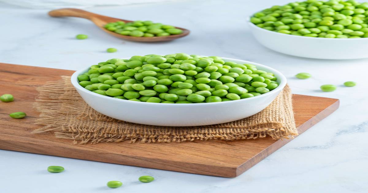 Buy Fresh Green Peas Peeled by Urban Harvest Online (200 g) At Best Price