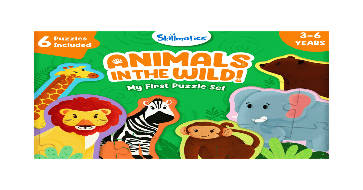 Buy Skillmatics Animals In The Wild Puzzle Online (1 pack) At Best Price