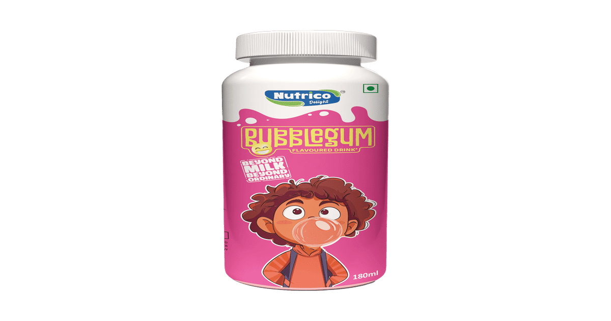 Buy Nutrico Delight Bubblegum Flavoured Milk Online (180 ml) At Best Price