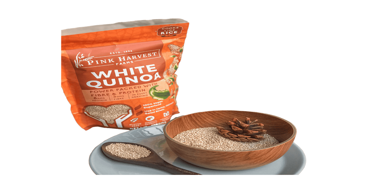 Buy Pink Harvest Farms White Quinoa Online (500 g) At Best Price