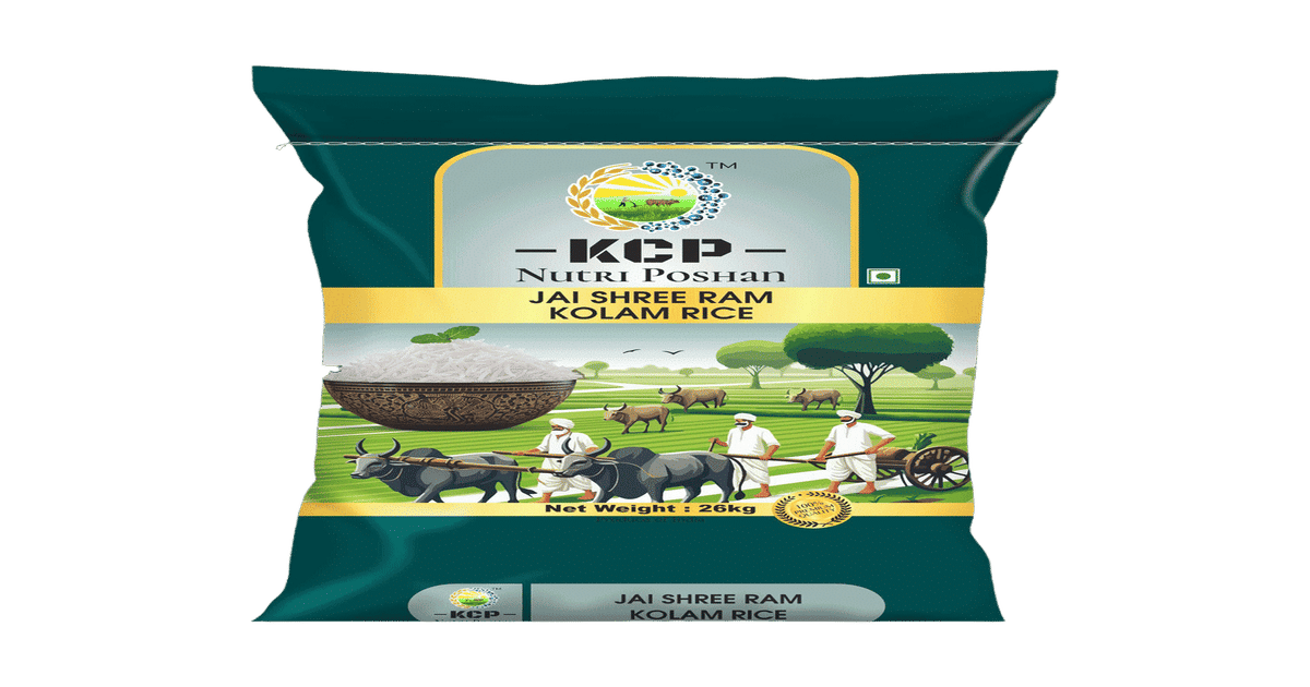 Buy KCP Nutri Poshan Jai Shree Ram / Kolam Rice Online (26 kg) At Best ...