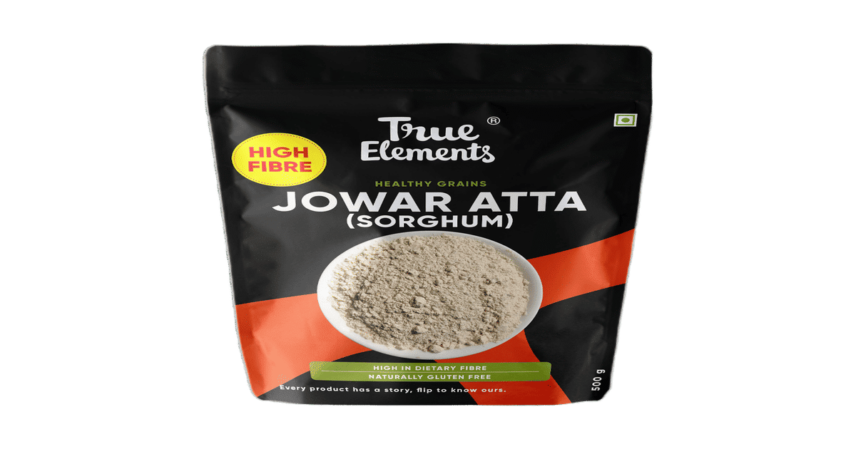 Buy True Elements Jowar Flour Jowar Atta, Sorghum High In fibre gluten ...