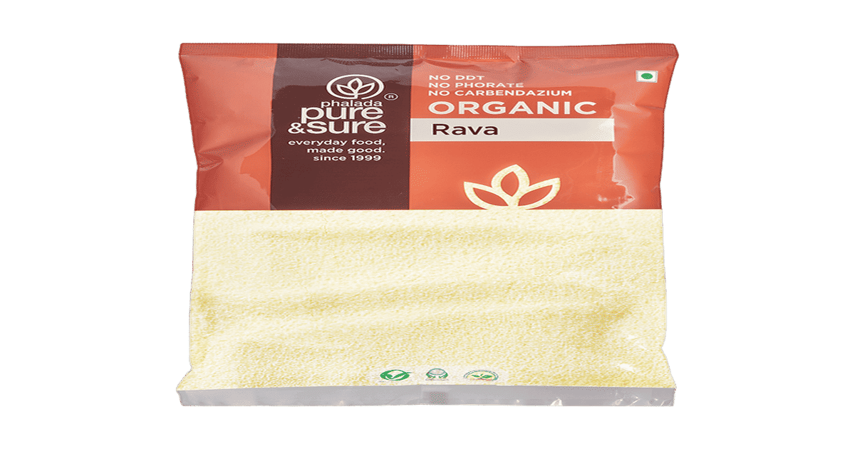 Buy Phalada Pure & Sure Organic Rava Online (1 kg) At Best Price