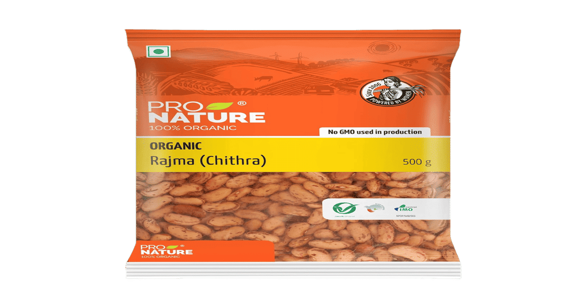 Buy Pro Nature Organic Rajma (Chithra) Online (500 g) At Best Price