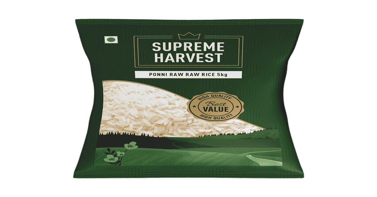 Buy Supreme Harvest Ponni Raw Rice Online (5 kg) At Best Price