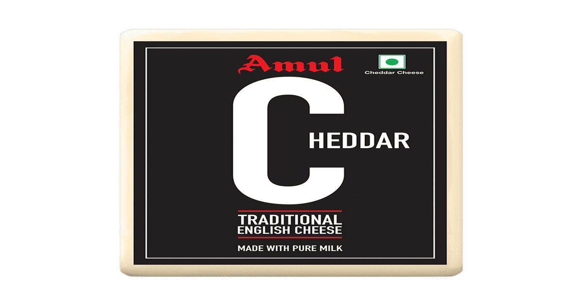 Buy Amul Natural Cheddar Cheese Online (250 g) At Best Price