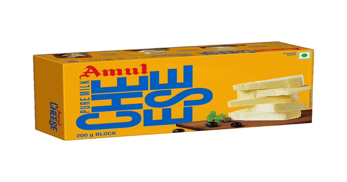 Buy Amul Processed Cheese Block Online (200 g) At Best Price