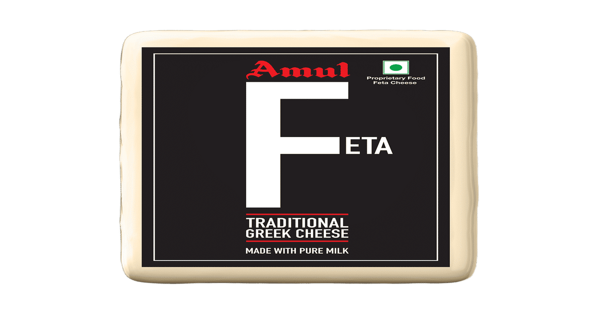 Buy Amul Traditional Greek Feta Cheese Block Online (250 g) At Best Price