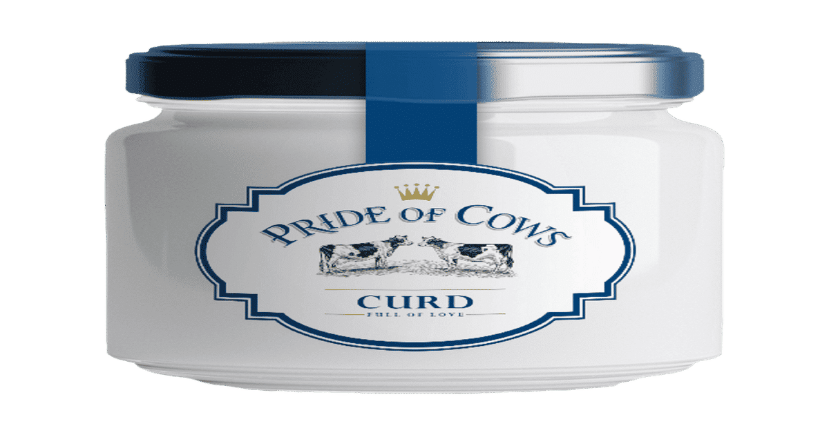 Buy Pride of Cows Curd Jar Online (320 g) At Best Price