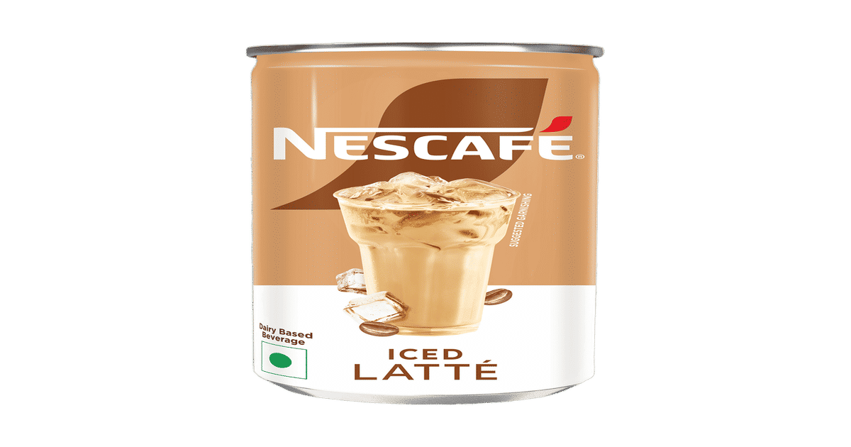 Buy Nescafe Cafe Style Cold Coffee, Iced Latte Online (170 ml) At Best ...