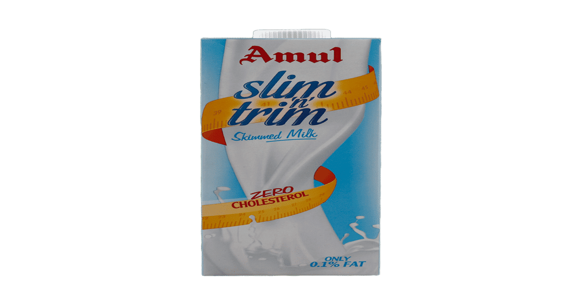 Buy Amul Slim n Trim UHT Skimmed Milk Online (1 ltr) At Best Price