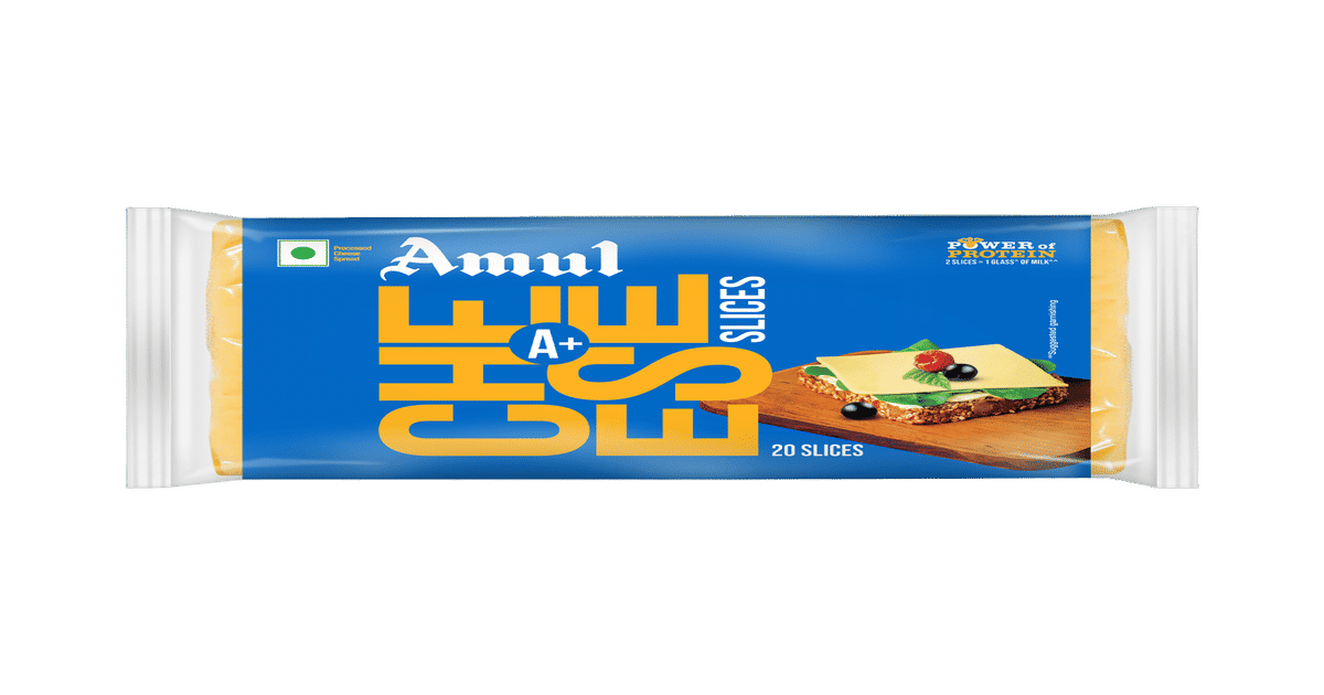Buy Amul A+ Cheese Slices Online (400 g) At Best Price
