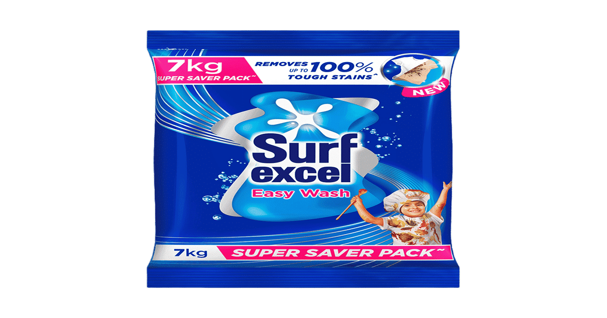 Buy Surf Excel Easy Wash Detergent Powder Online (7 kg) At Best Price