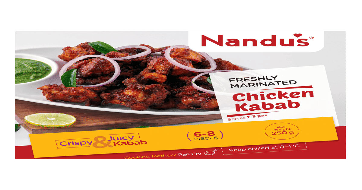 Buy Nandus Chicken Kebab Online (250 g) At Best Price