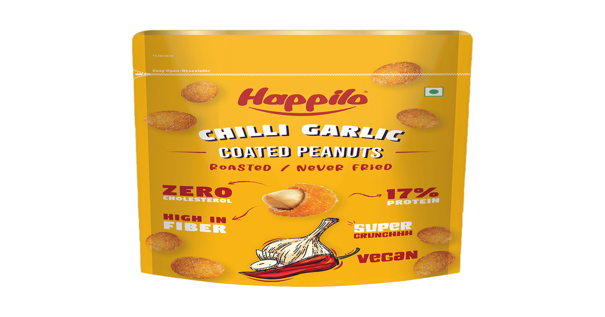 Buy Happilo Chili Garlic Peanut Online (150 g) At Best Price