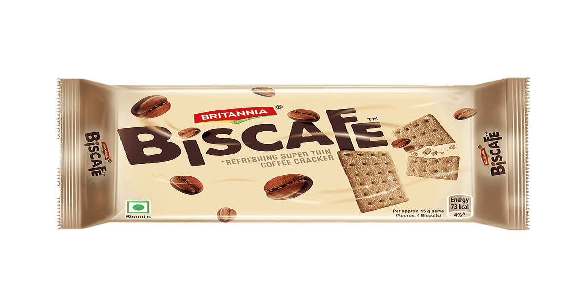 Buy Britannia Biscafe | Refreshing Super Thin Coffee Cracker Online ...