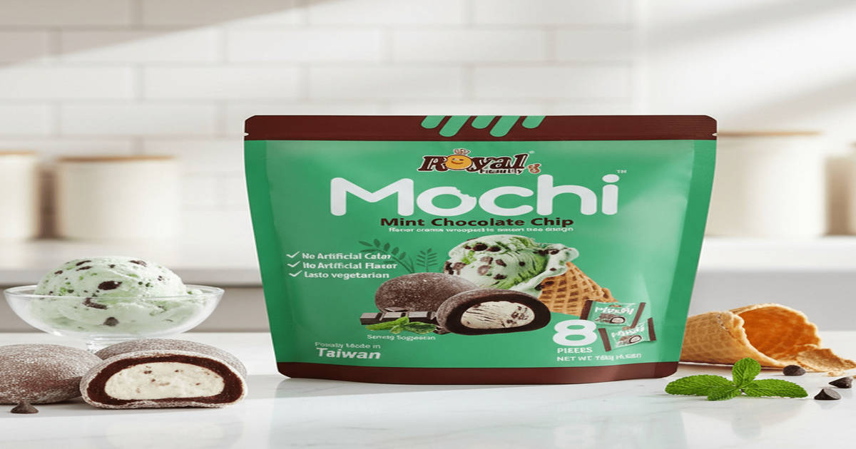 Buy Royal Family Mint Chocolate Chip Mochi Online (120 g) At Best Price