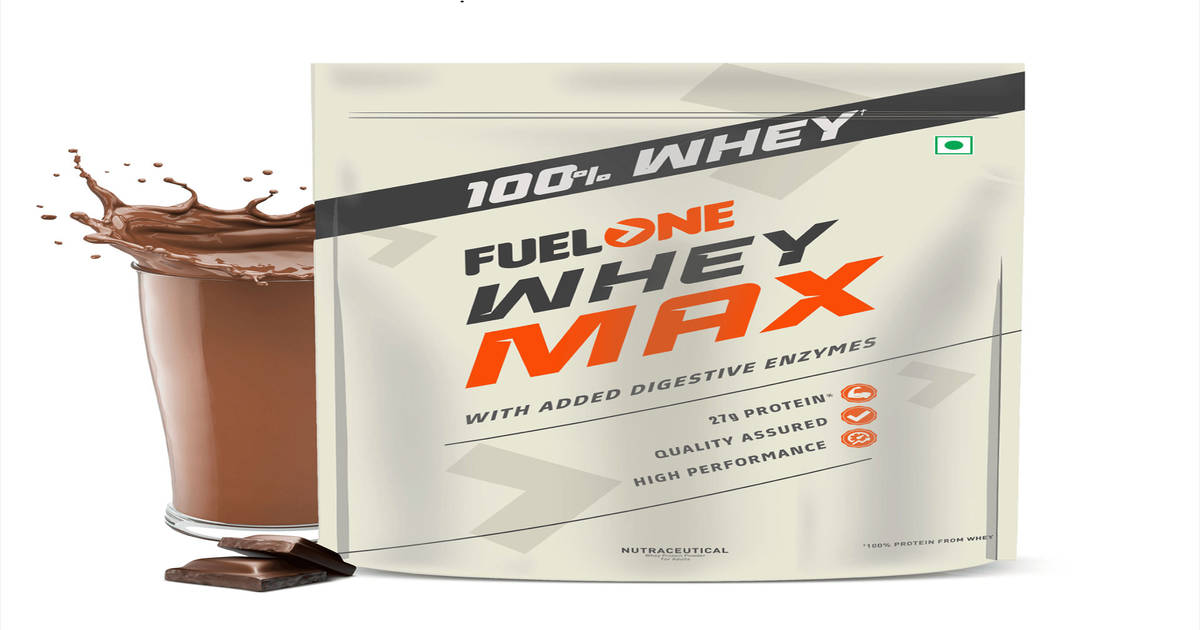 Buy FUELONE Max Whey Protein Powder (Chocolate, 22 Servings) | 27g ...