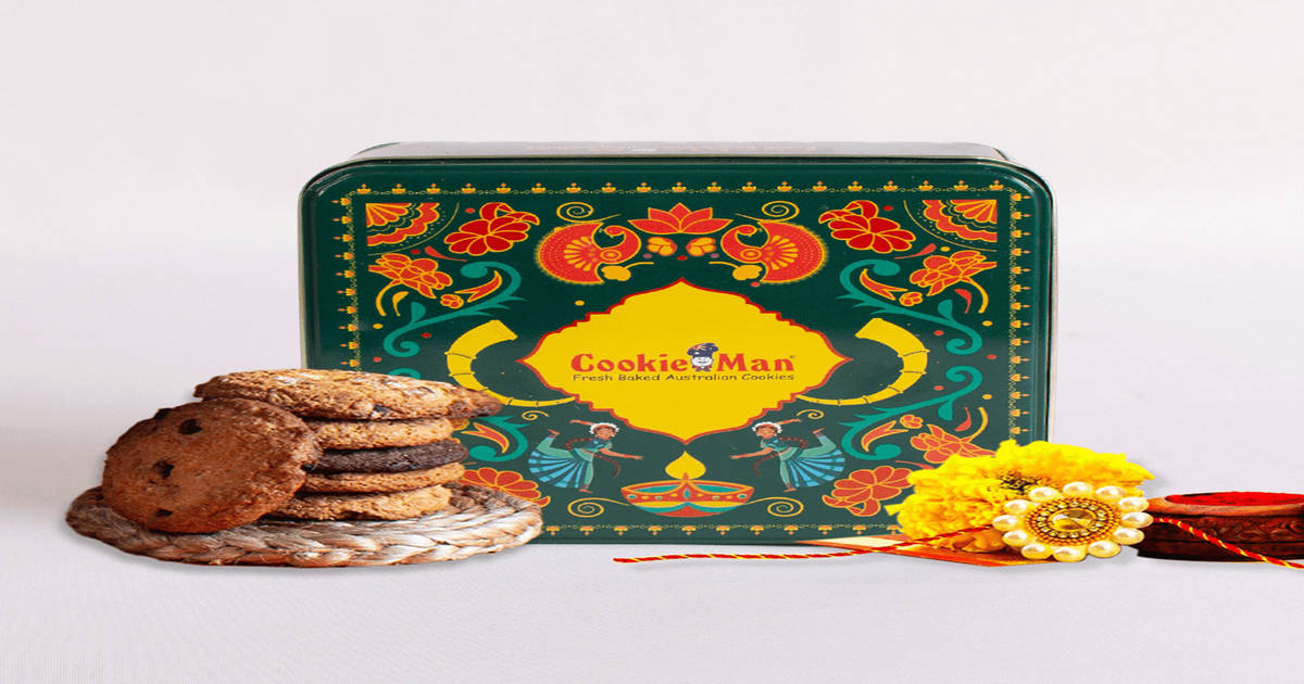 Buy Cookie Man Assorted Cookies Biscuits Gift Tin Online (250 g) At ...