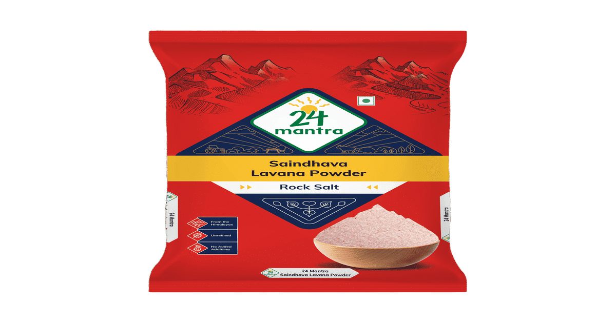 Buy 24 Mantra Natural Saindhava Lavana Powder Rock Salt (Sendha Namak ...