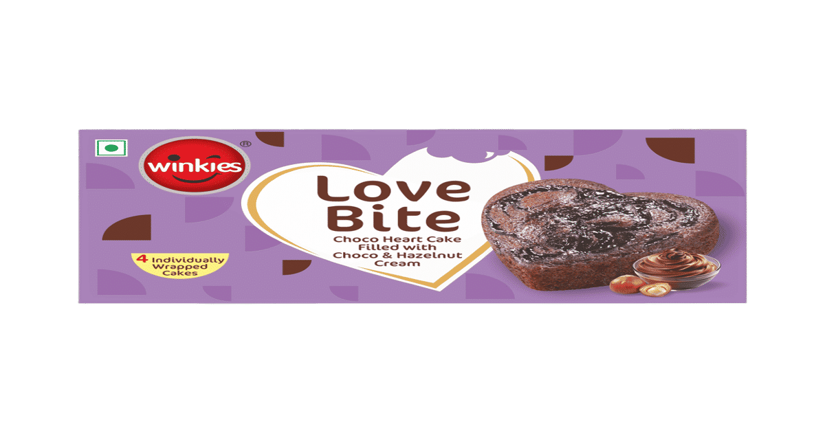 Buy Winkies Love Bite Choco Blast 4x50g Multipack Box Online (200 g) At ...