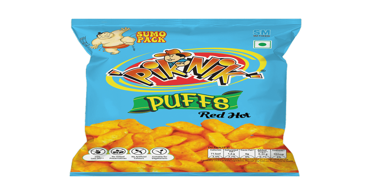 Buy Piknik Red Hot Puffs Online () At Best Price