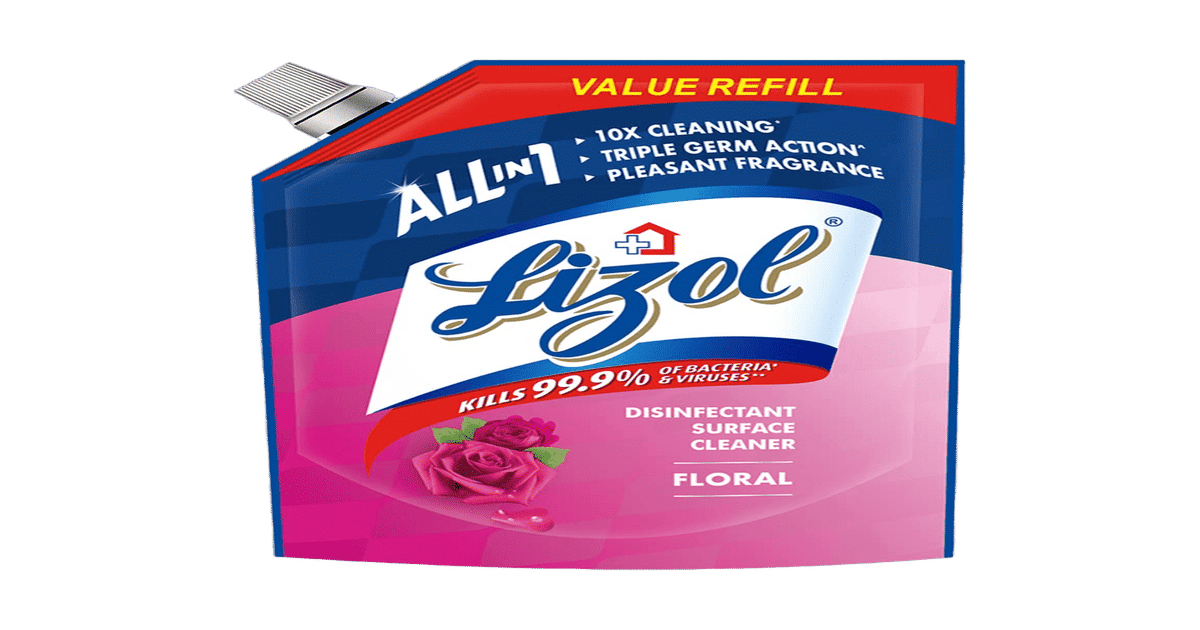 Buy Lizol Floral Floor Cleaner Liquid Disinfectant Surface Cleaner ...