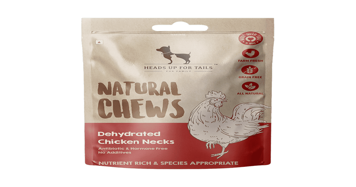 Buy HUFT Dehydrated Chicken Neck Dog Treat Online (70 g) At Best Price
