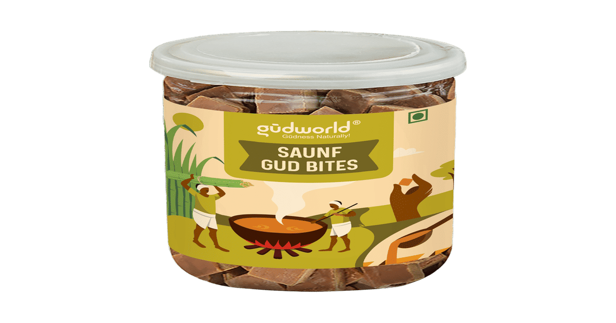 Buy Gudworld Saunf Gud Bites Online (300 g) At Best Price