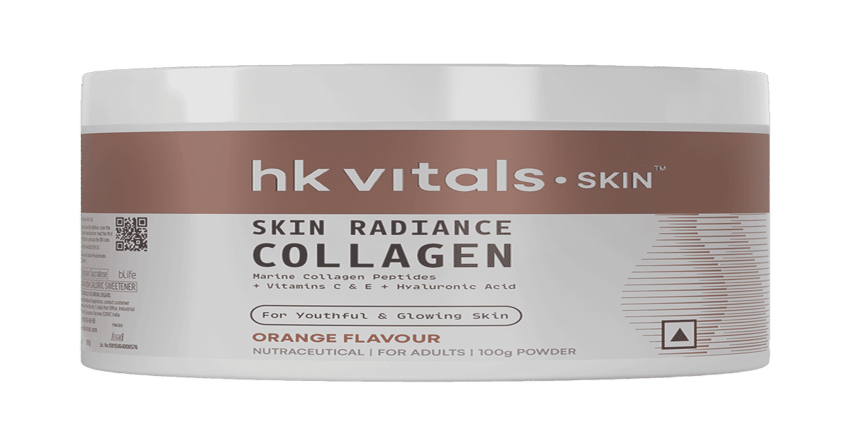 Buy hk vitals Skin Radiance Collagen Supplement with Biotin (Orange ...