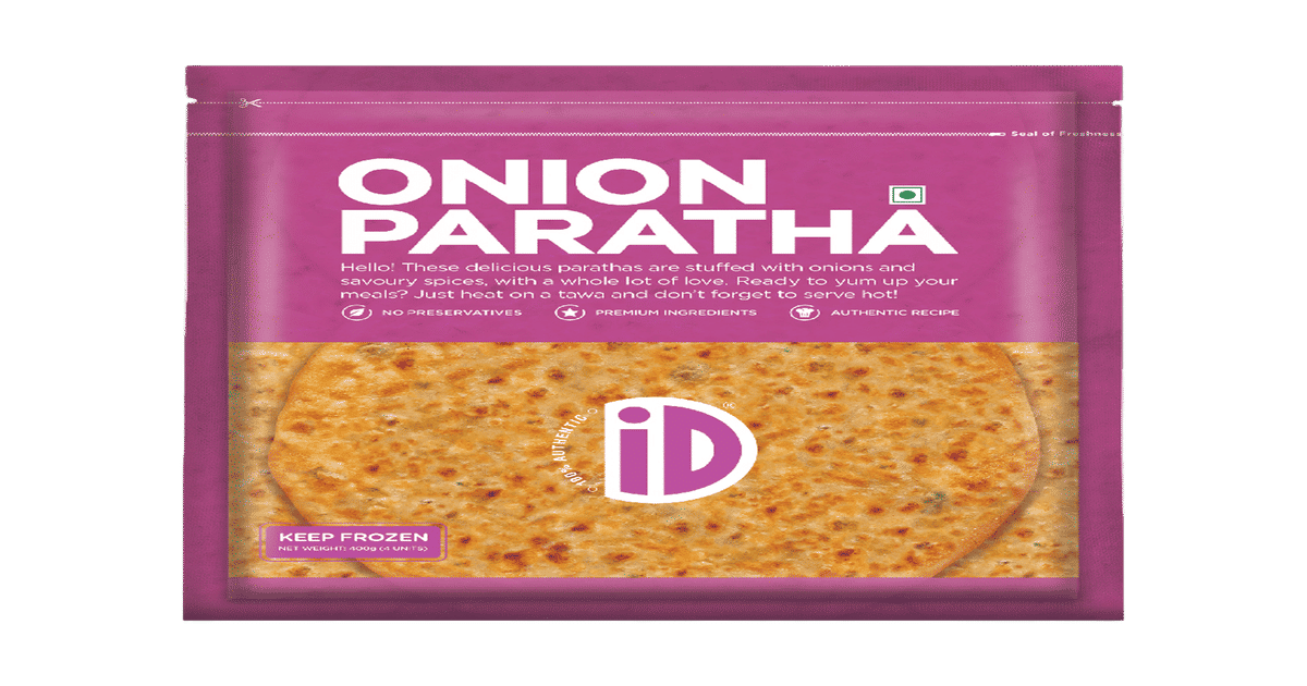 Buy iD Fresh Onion Paratha Online (400 g) At Best Price