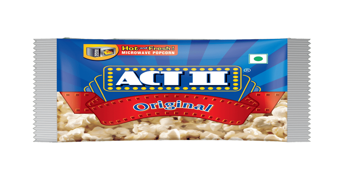 Buy ACT II Microwave Original Popcorn- Small Pack| Ready in Minutes ...