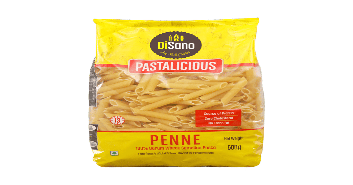Buy Disano Penne Pasta 100% Durum Wheat Online (500 g) At Best Price