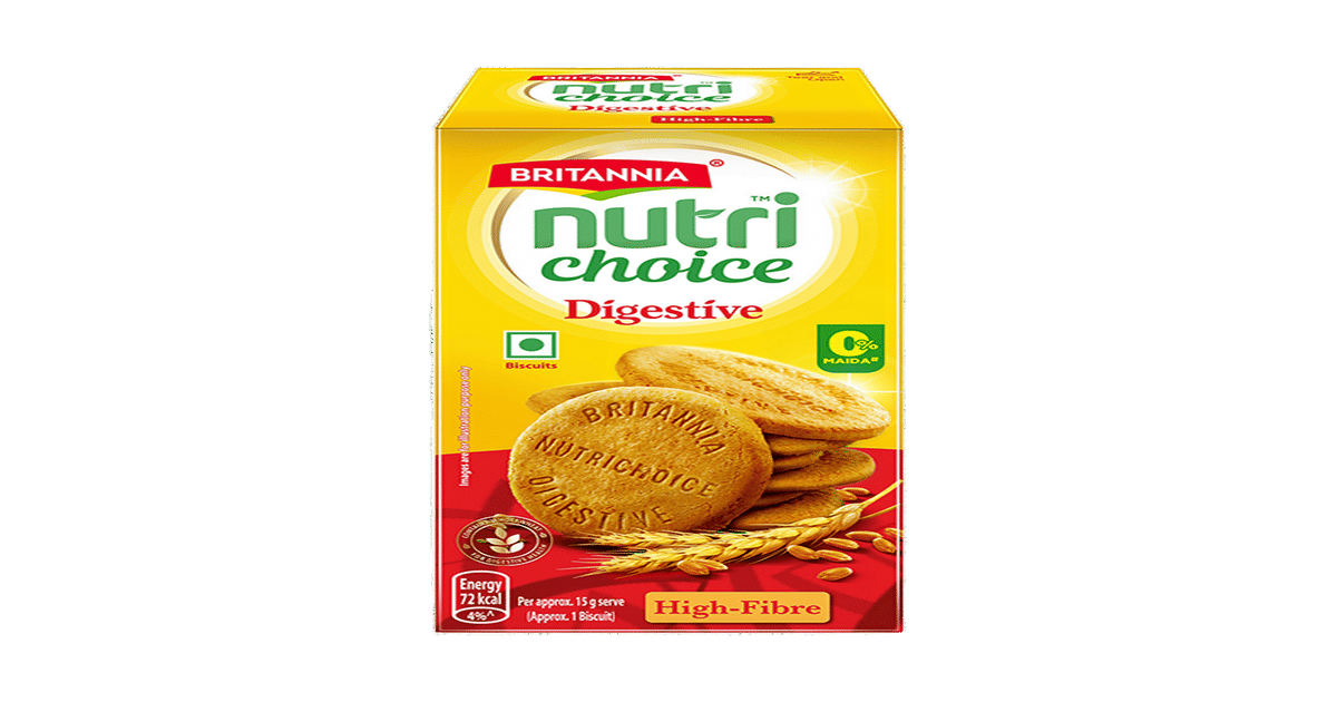Buy Britannia Nutri Choice Hi-Fibre Digestive Biscuits Online (250 g ...